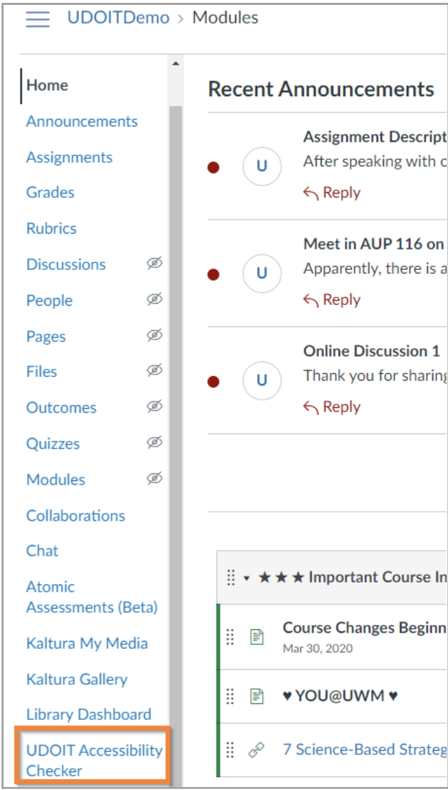 Course material accessibility - UW–⁠Madison Information Technology